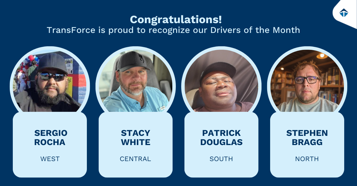 Honoring Our May 2025 Drivers of the Month