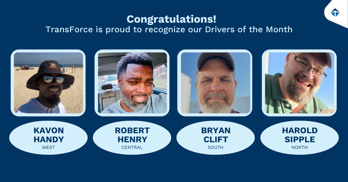 Recognizing Dedication: August 2025 Drivers of the Month