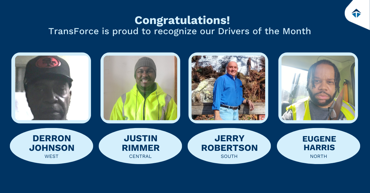December 2025 Drivers of the Month: Celebrating Our Standout Drivers