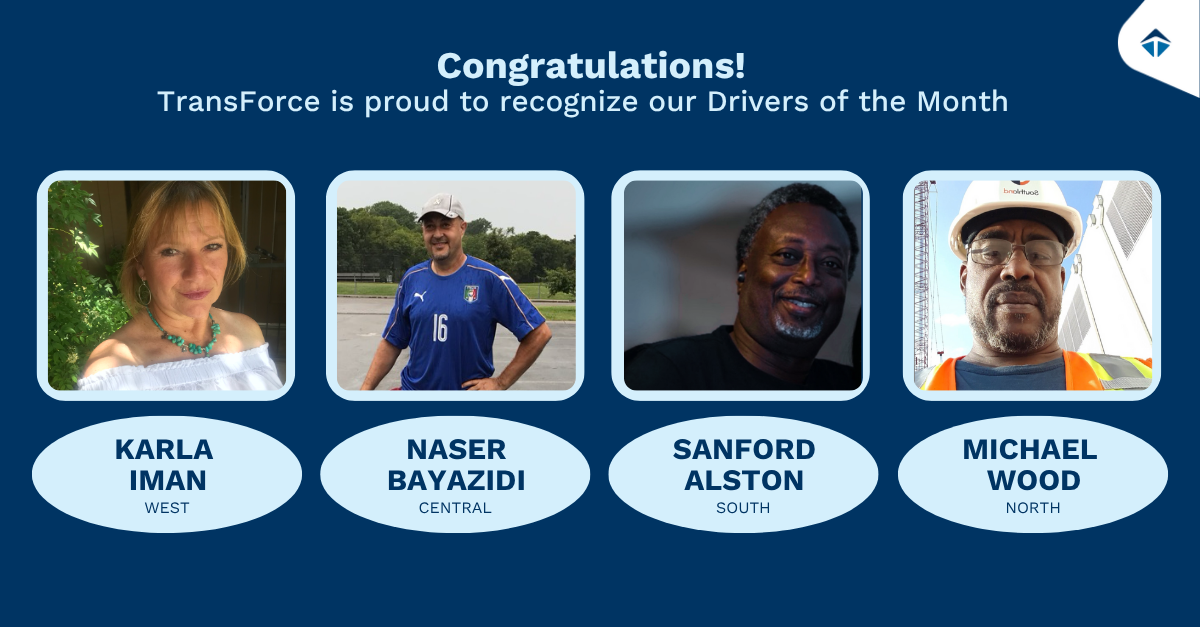 Driving Success: July 2025 Drivers of the Month